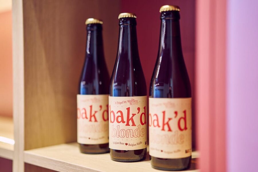 Brussels: Belgian Waffle Making Workshop with Beer Tasting