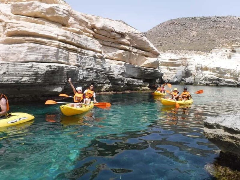 Cabo de Gata: Kayak & Snorkel Excursion in Natural Park