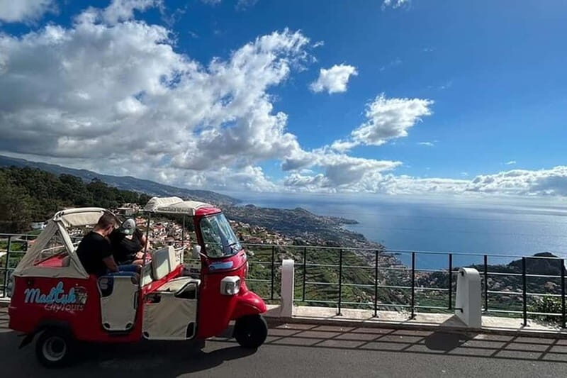 Cabo-Girão Skywalk + Câmara de Lobos Tuk-Tuk Tour by MadTuk