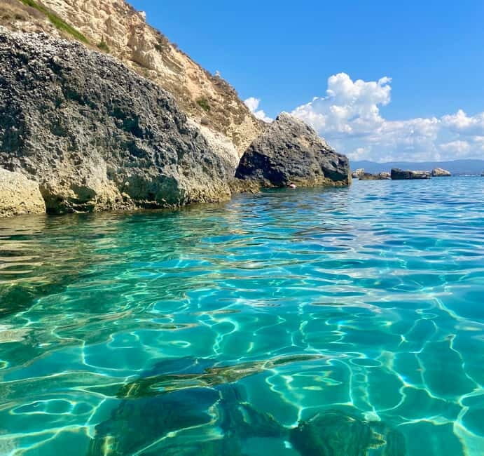 Cagliari: Boat Tour with Snorkeling, GoPro & Sardinian Beer