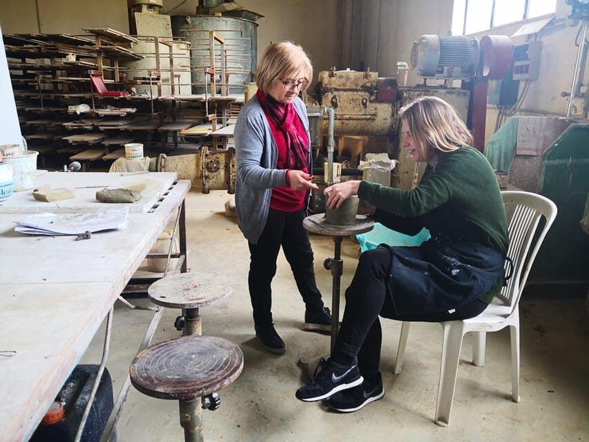 Caltagirone, 2-hour short workshop of ceramic
