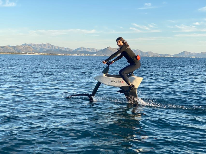 Can Picafort: experience with the aquatic ebike Manta5 SaltyCycling