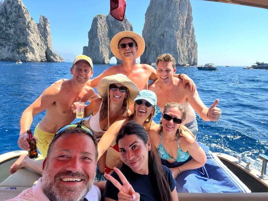 Capri All Inclusive Premium Private boat Tour and City Visit