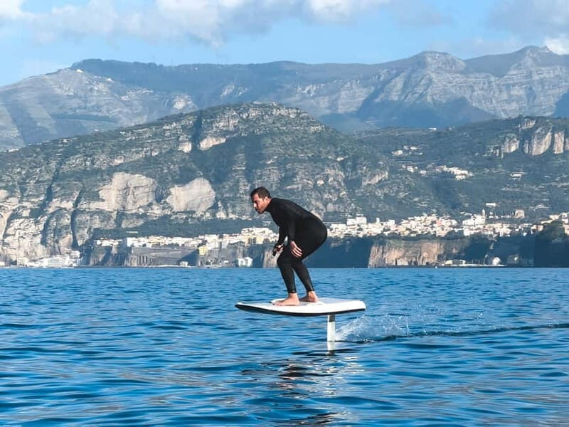 Capri: eFoil Lesson. GoPro photos included.