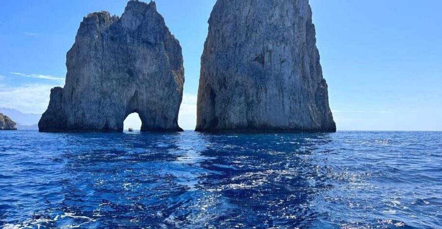 Capri Private Boat Tour from Positano/Praiano