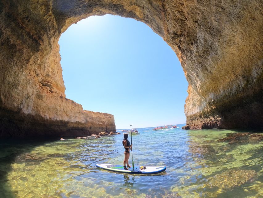 Carvoeiro: Benagil Cave Kayak Tour with 4k Photos