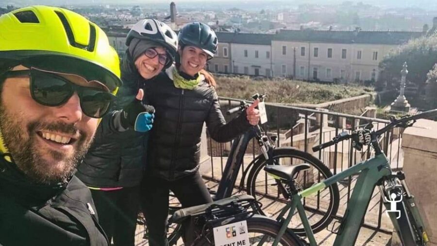 Caserta: E-bike tour to the Royal Belvedere Silk Factory