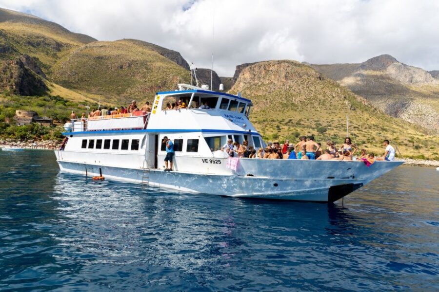 Castellammare: San Vito Lo Capo Boat Day Trip with Swimming