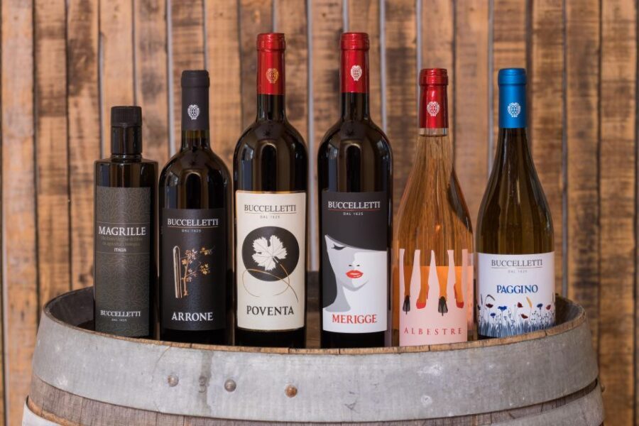 Castiglion Fiorentino: Wine Flight & Charcuterie Board