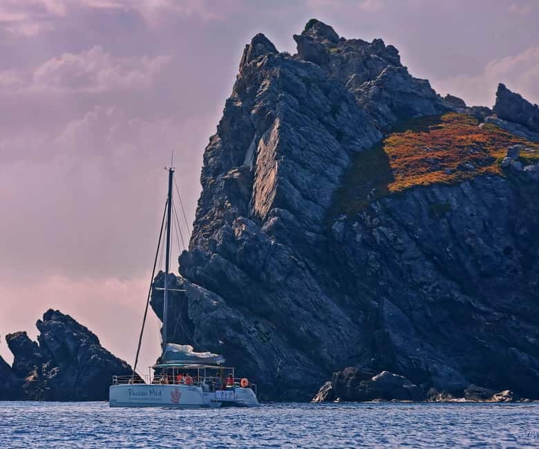 Catamaran day trip to the Giens Peninsula and Porquerolles Island
