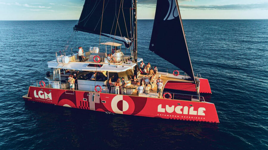 Catamaran Lucile | La Grande Motte Guided tours of the ports