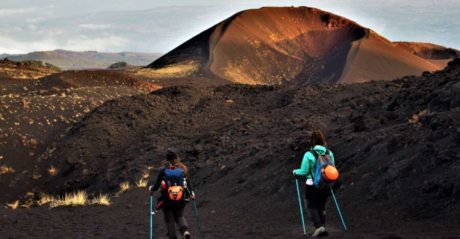 Catania: Etna Morning or Sunset Trek with Lava Tunnel & Gear