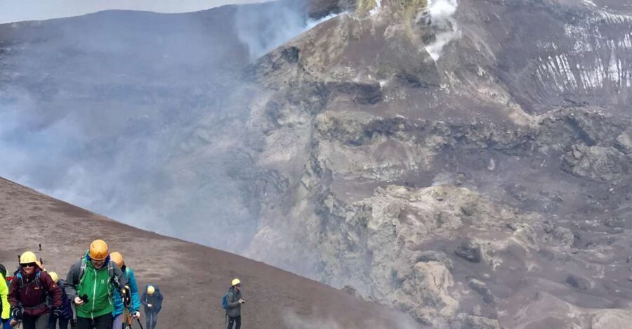 Catania: Mt. Etna Summit Craters Guided Trek