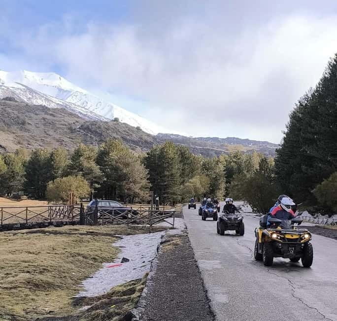 Catania Two-hour quad bike tour of Mount Etna with tour guide