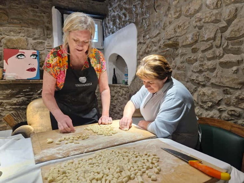 Cilento Homemade Pasta Cooking Class in Villa Tredaniele