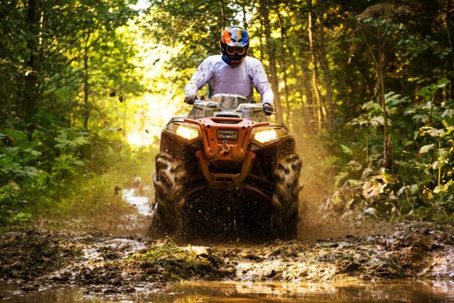 City of Side: Forest Quad-Bike Tour with Hotel Transfers