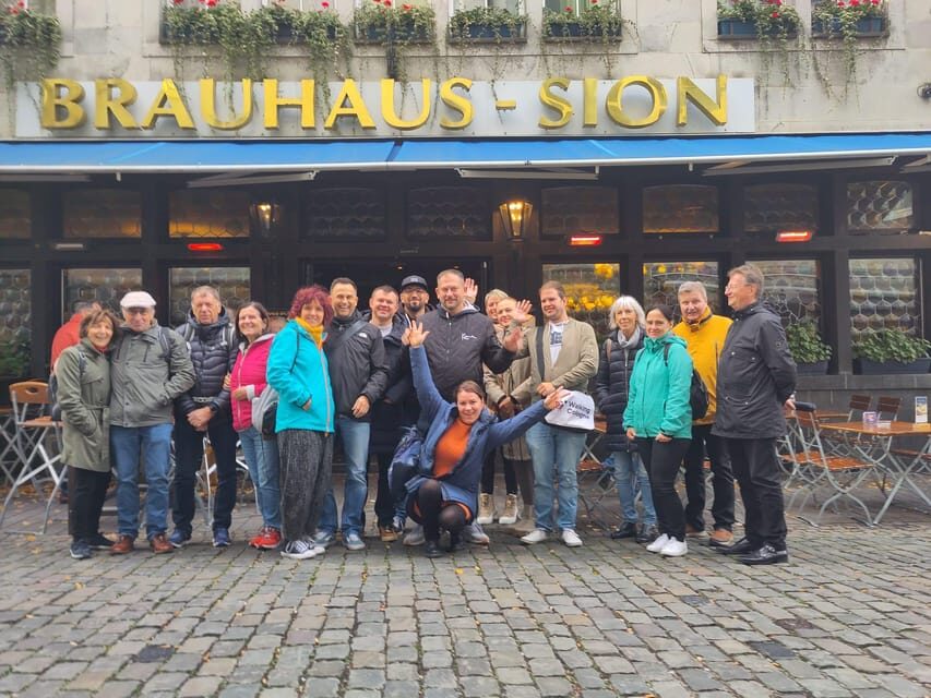 Cologne: Old Town Walking Tour inkl Brewery Visit