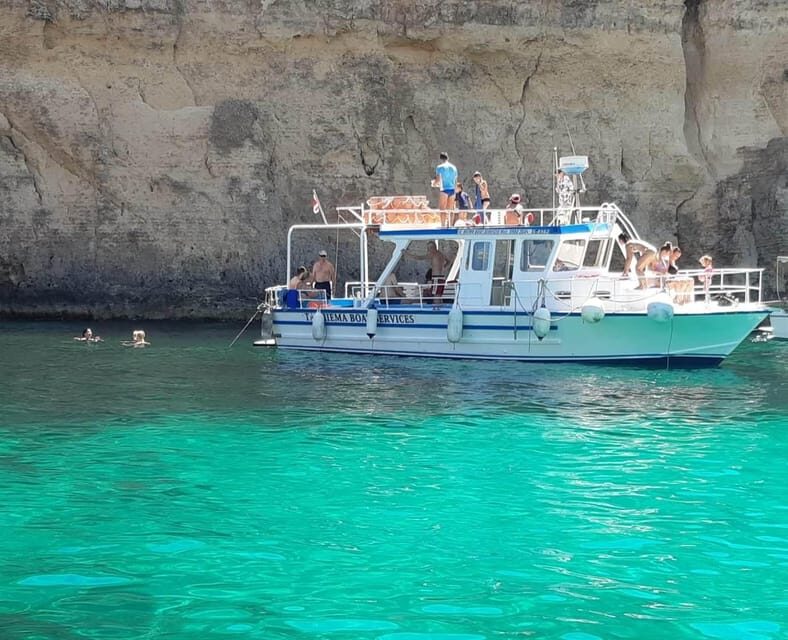 Comino: Private Boat Trips, Swimming stops and Caves Tours