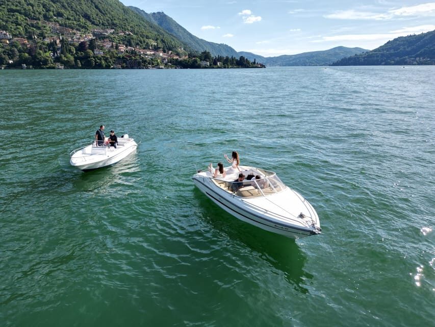 COMO LAKE : 1hr Private Boat Tour with skipper