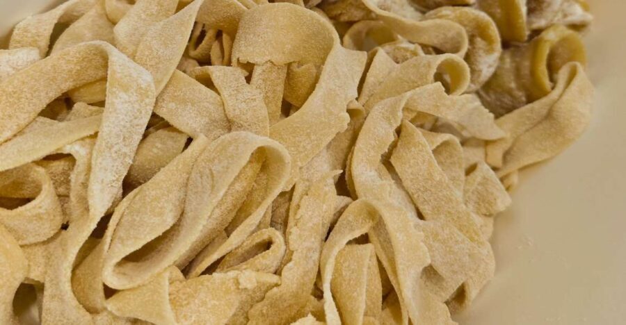 Cooking class fresh pasta