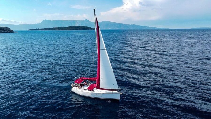Corfu: Private Sailing Cruise with Sunset Viewing & Drinks