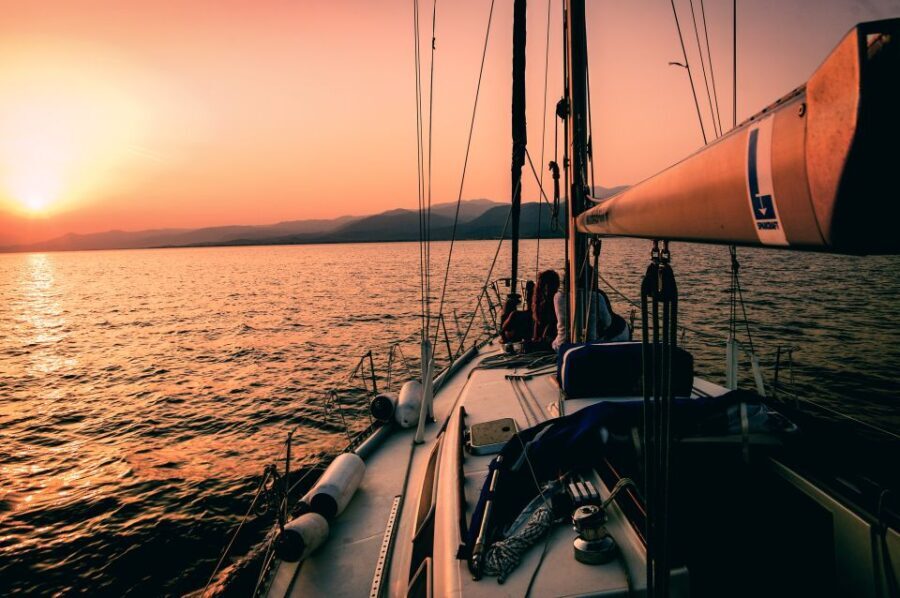 Corfu: Private Sunset Cruise on a Sailing Yacht