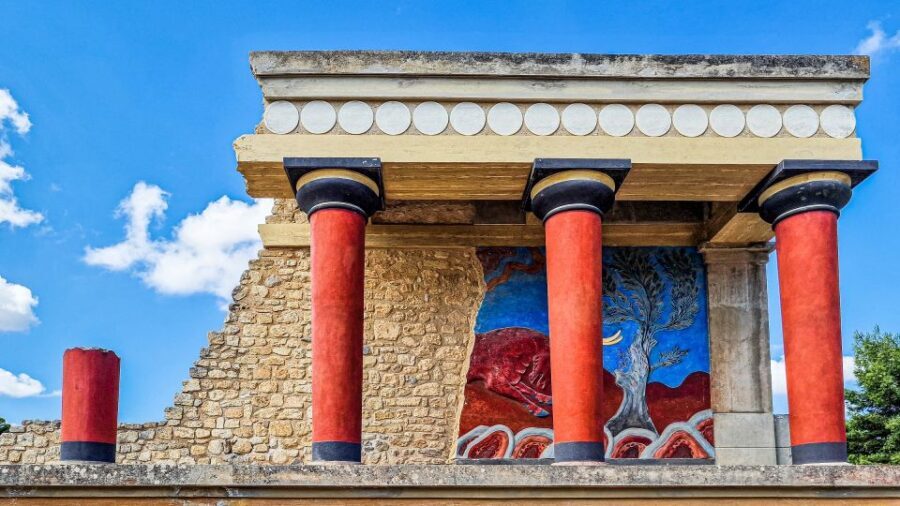 Crete: Knossos Palace, Heraklion City, Market Guided Tour