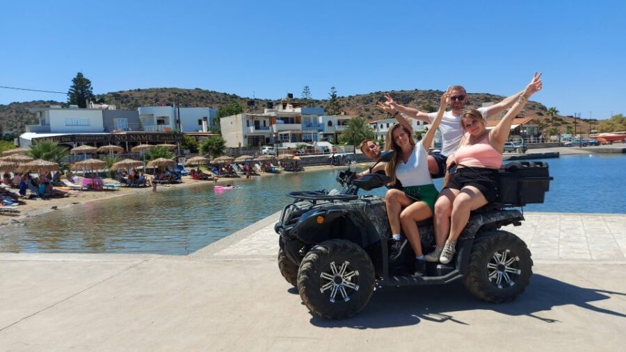 Crete: Off-Road Quad Safari with Hotel Transfers and Lunch