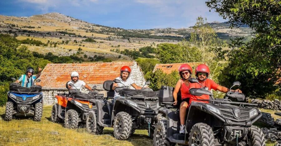 Crete: Quad Safari with Lunch and Swimming in Malia