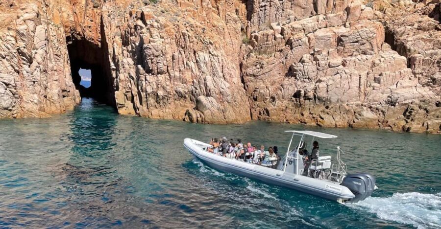 Croisière Scandola Piana Girolata Baignade bateau 12 places