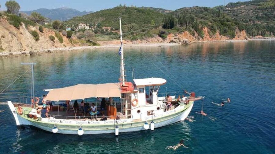Cruise to White Rocks Beach & Xi Beach with lunch & wine