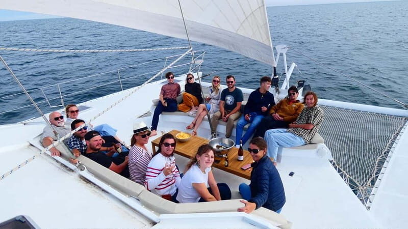 Day cruise on a maxi-catamaran in Quiberon Bay