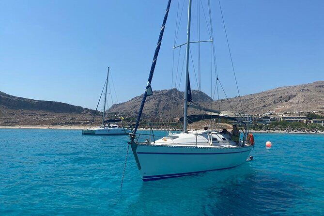 Daytour Sailboat with Lunch/drinks in Lindos area