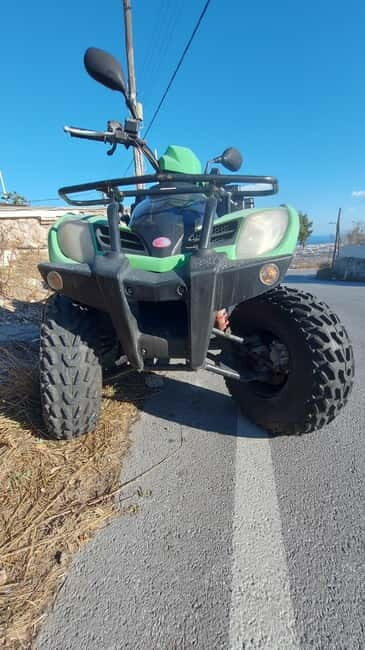 Discover Santorini on Quadbike Available with pick up!