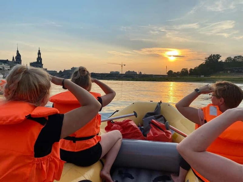 Dresden: Boat tour in an inflatable boat from DD to Meissen