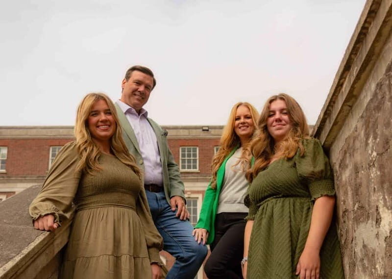 Dublin: Family Photoshoot with Edited Photos