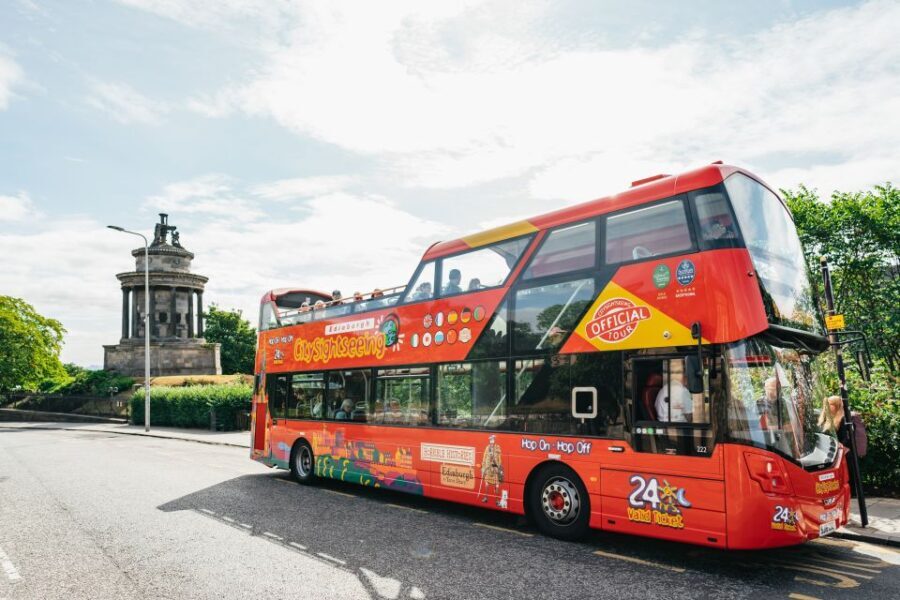 Edinburgh: City Sightseeing Hop-On Hop-Off Bus Tour