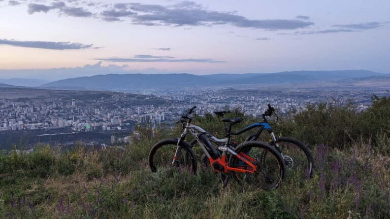 Electric Mountain Biking around Tbilisi - Ascending into the Caucasus