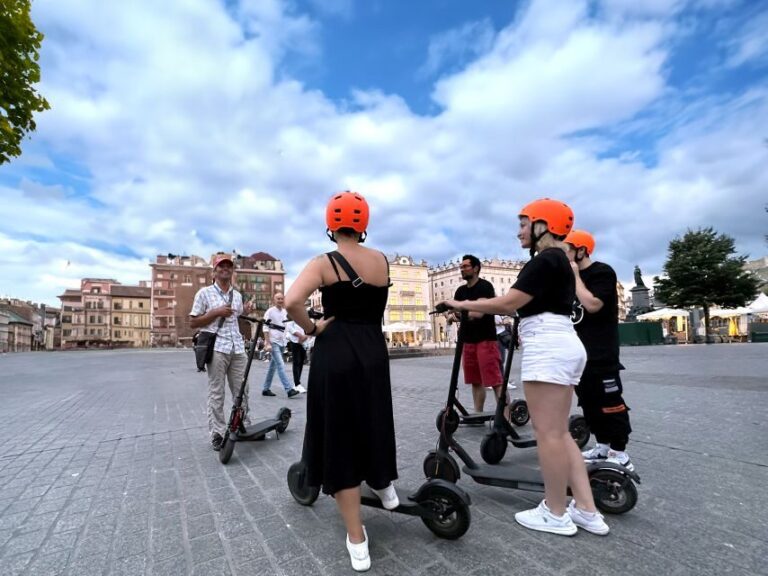 Electric Scooter Tour: Full Tour (Old Town + Ostrów Tumski) - The Itinerary Breakdown