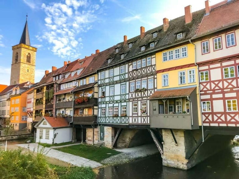Erfurt: On the road with the bridge builder. Walking tour with anniversary tasting.