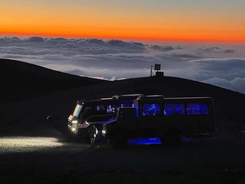 Etna North 2900mt Sunset: Summit area & Craters of 2002