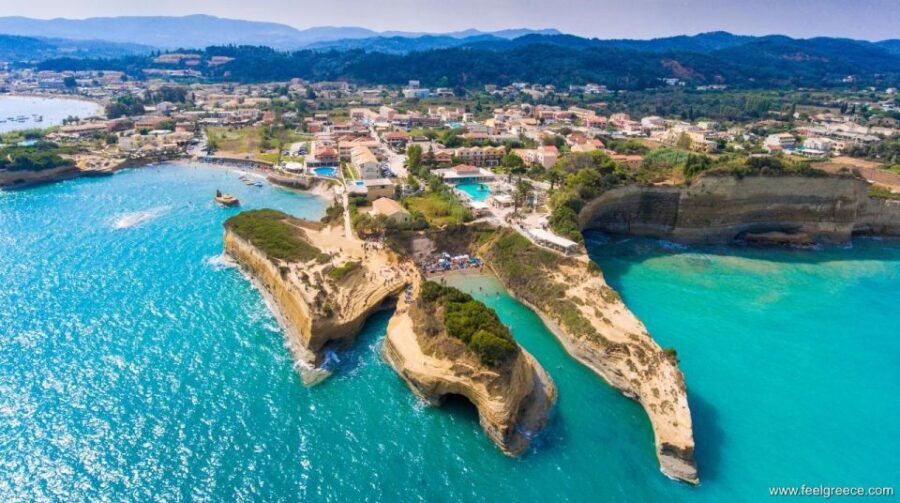 Explore Corfu & Canal D'Amour with Georgia boat-Private Tour