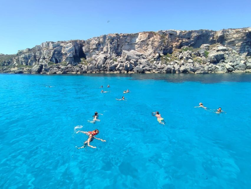 Favignana e Levanzo: tour condiviso Yacht Shalimar IV