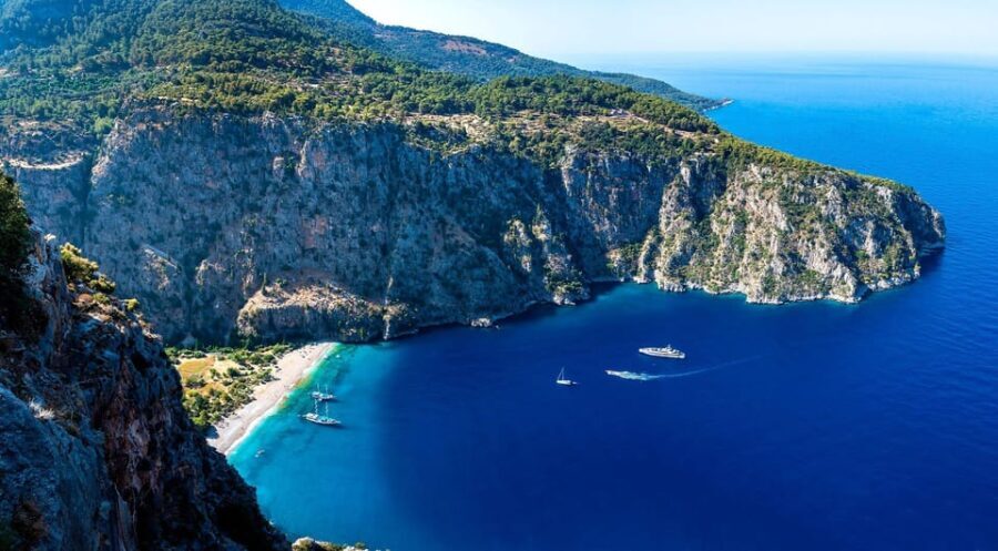 Fethiye: Boat Tour to Butterfly Valley with Beach Time