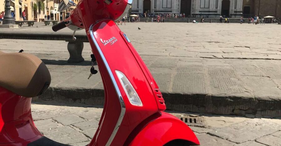Florence: Full Day Noleggio Vespa, Scooter, and Moped