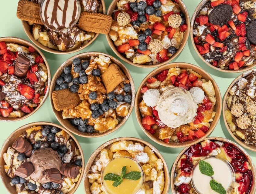 Frankfurt: Food Tour to 3-4 Local Food Spots