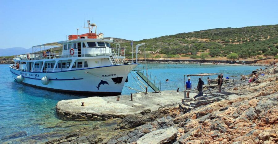 From Ag. Nikolaos: Spinalonga & Kolokytha Cruise with Lunch