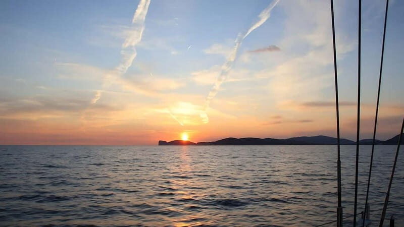 From Alghero: sunset on a sailing boat with aperitif