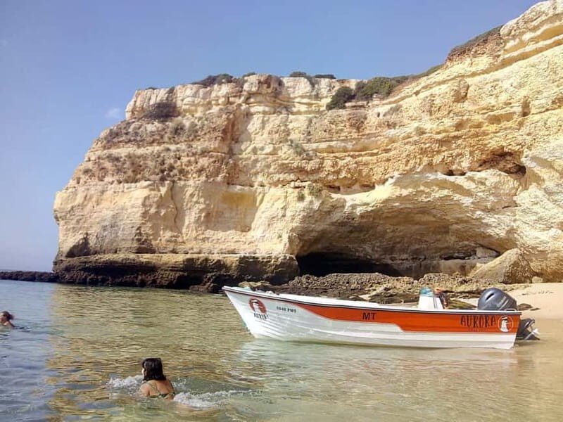 From Armação de Pêra: Private Beaches & Caves Boat Tour