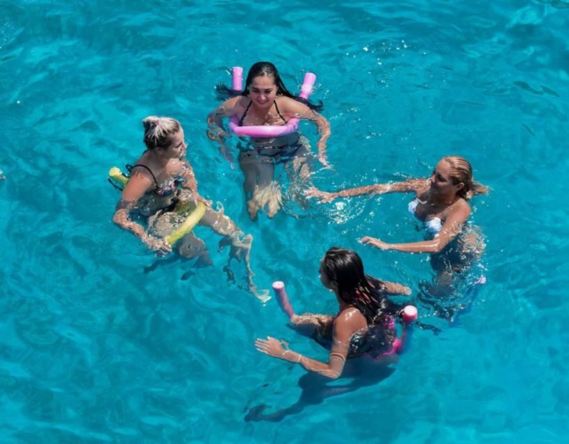 From Athens: Athens Riviera Swimming Cruise with Buffet & DJ